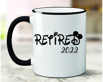 Personalized Disney Retirement Mug Retirement Gifts for | Etsy