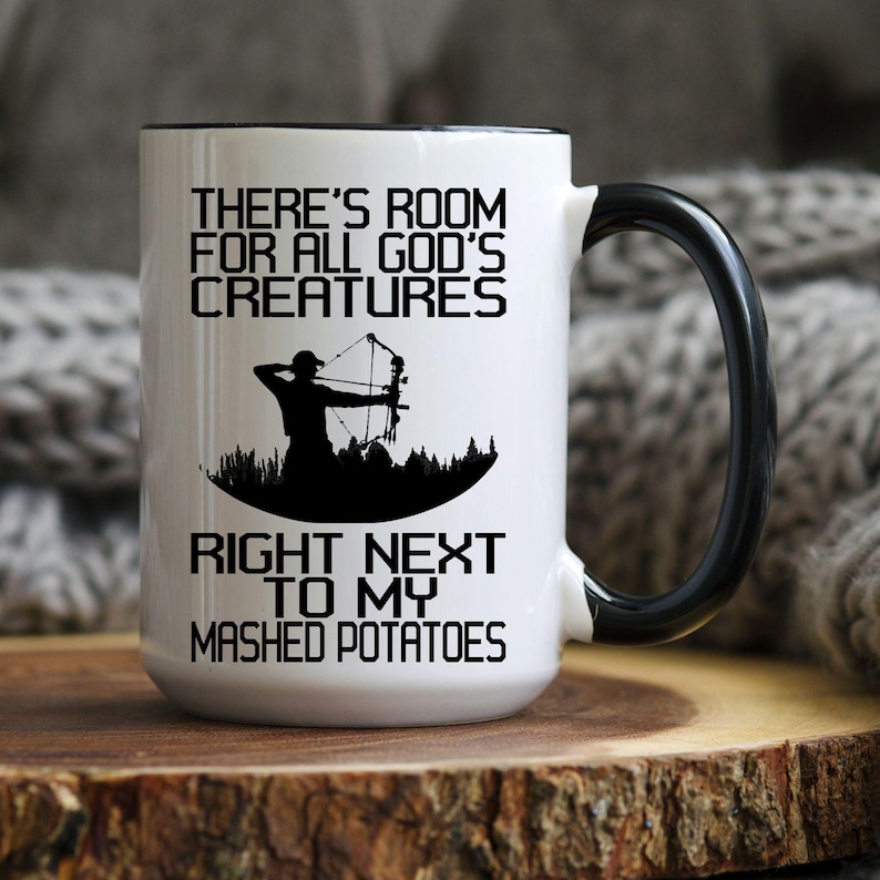 Funny Bow Hunter Coffee Mug: Personalized Archery Gift - Etsy
