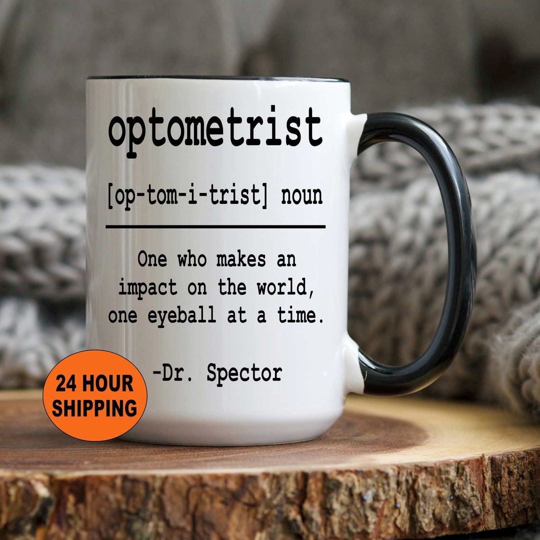 Personalized Optometrist Gift, Optometrist Mug, Optometrist Cup ...