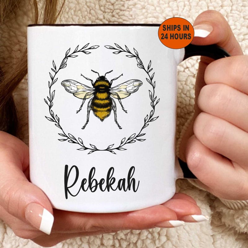 Bee Mug - Etsy