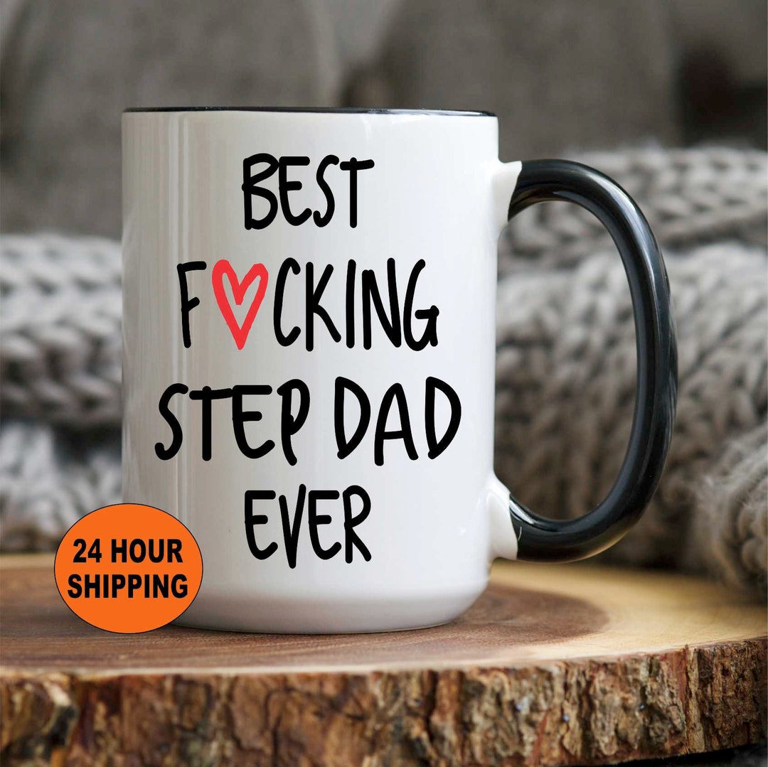 Gift for Step Dad, Bonus Dad Gift, Step Dad Mug, Funny Step Dad Coffee ...