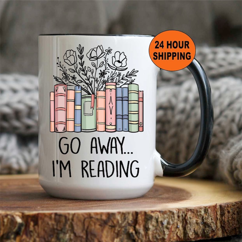 Book Lover Mug - Etsy