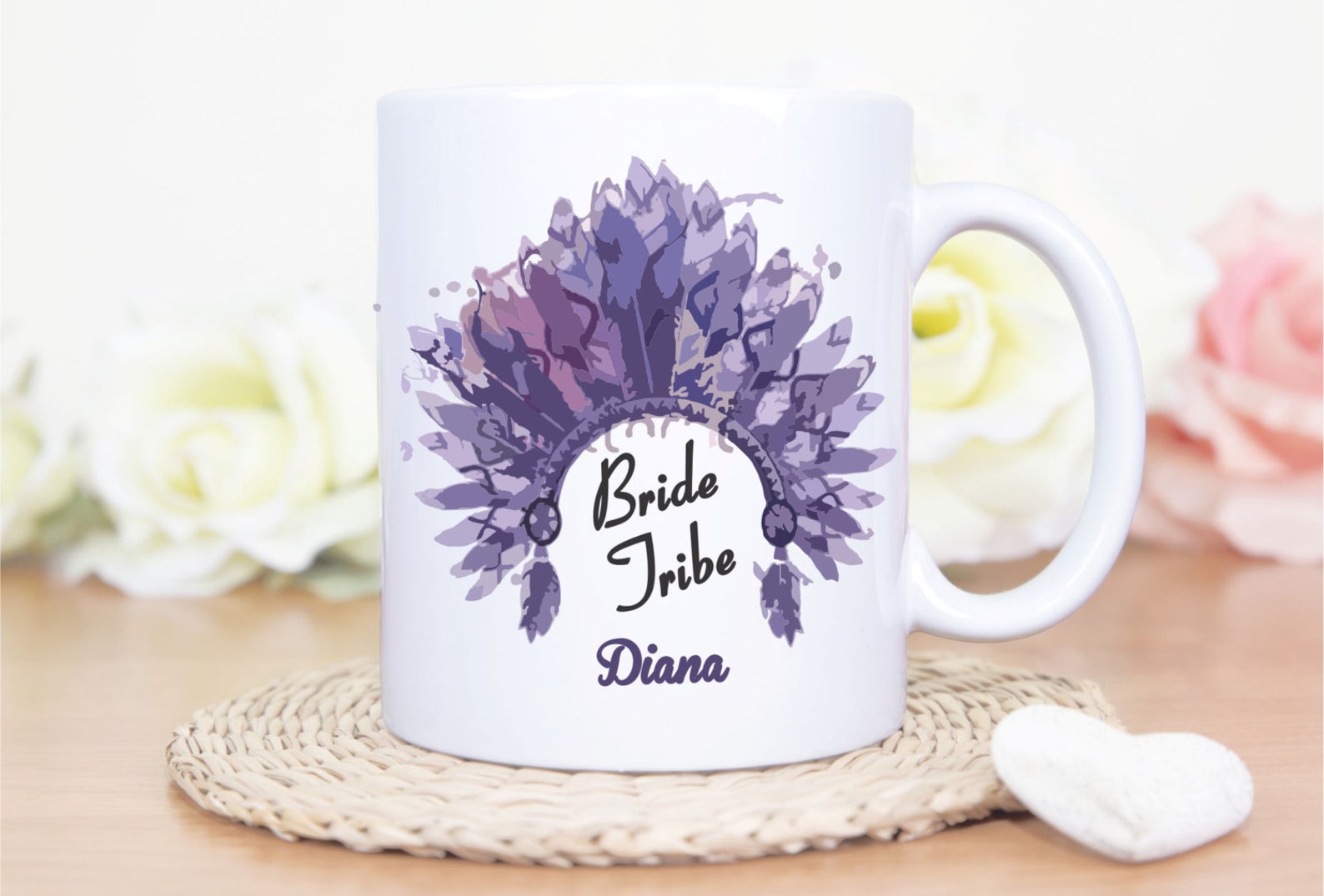 Custom Bride Tribe Coffee Mug Dream Catcher Bride Tribe Mug - Etsy
