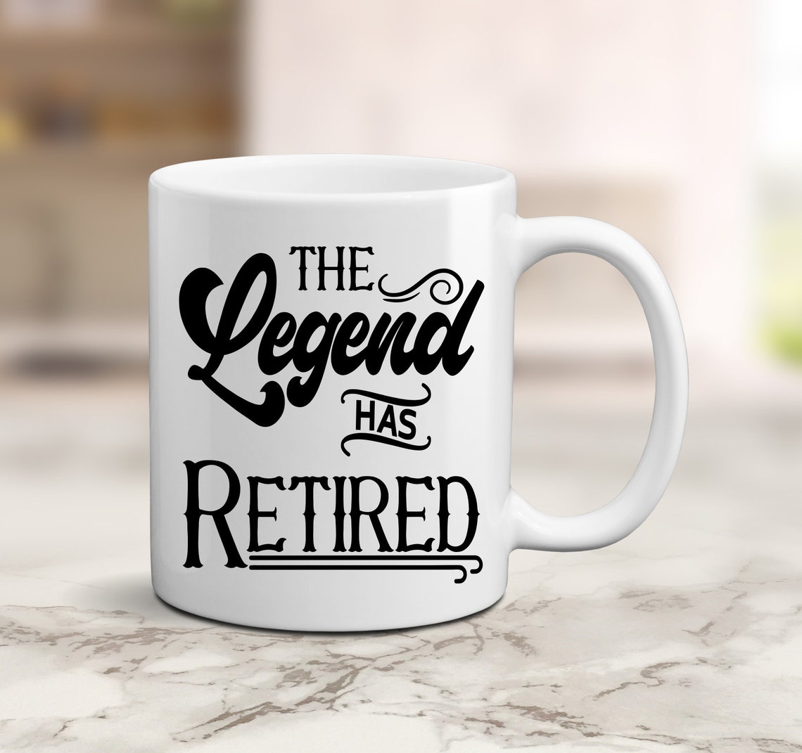 The Legend Has Retired 2021 Retirement Gift for Men | Etsy