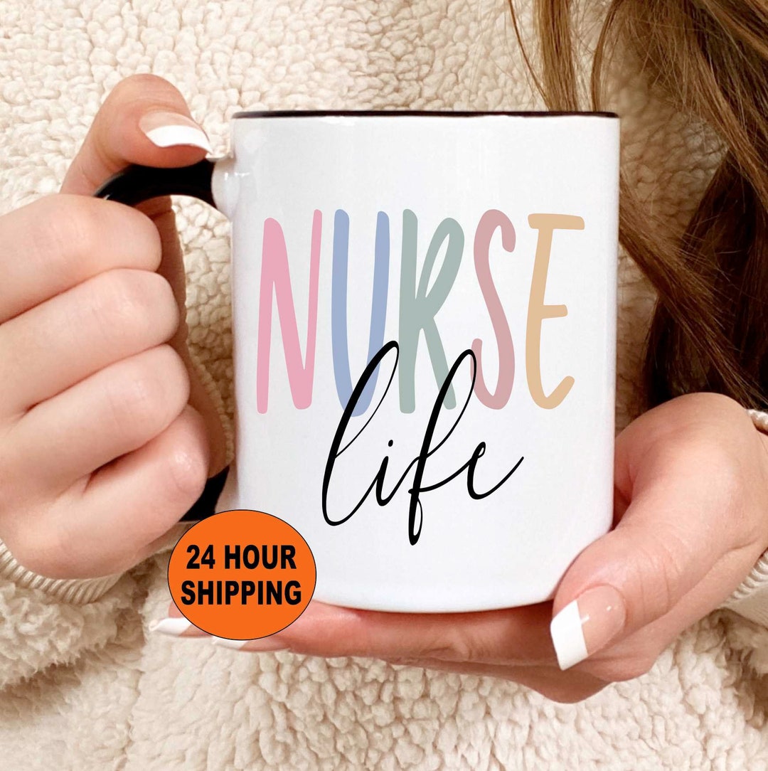 Personalized Nurse Life, Nurse Mug, Nurse Gift, Nurse Life, Nurse ...