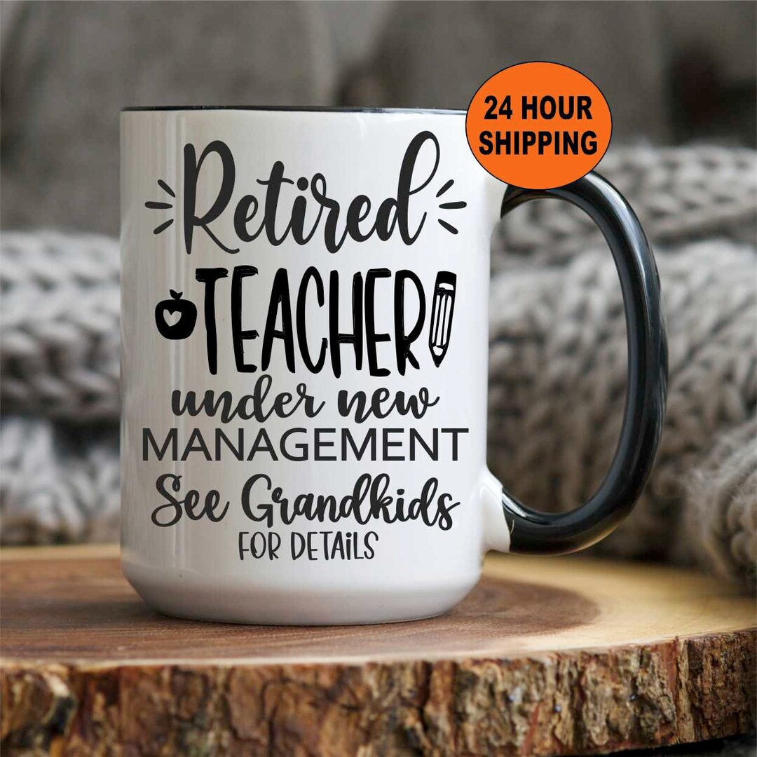 Personalized Retirement Gift for Teacher, Teacher Mug, Teacher Coffee ...