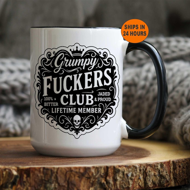 Grumpy Old Men Coffee Mug - Etsy