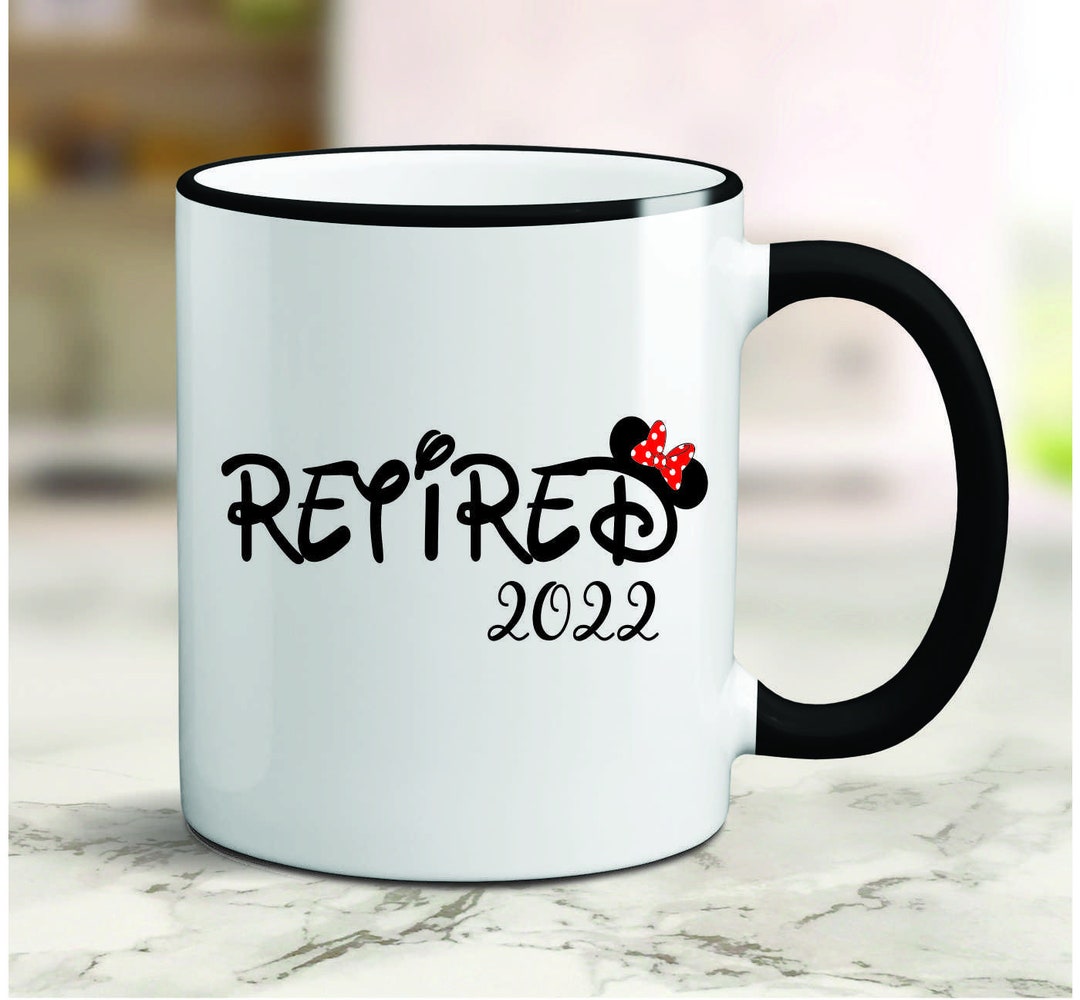 Personalized Disney Retirement Mug Retirement Gifts for - Etsy