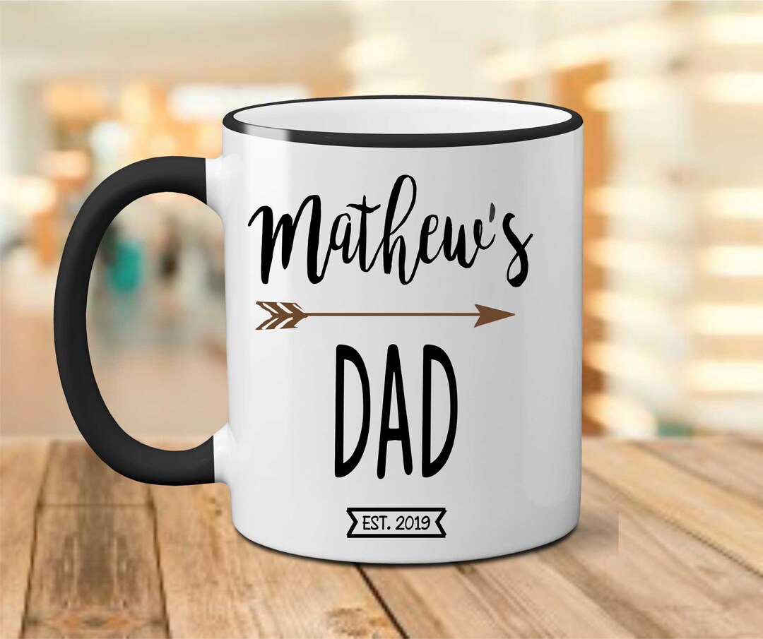 Personalized Dad Mug, New Dad Gift, New Dad Mug, Custom Dad Mug, Gift ...