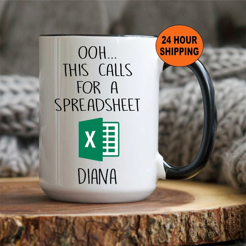 Excel Mug - Etsy