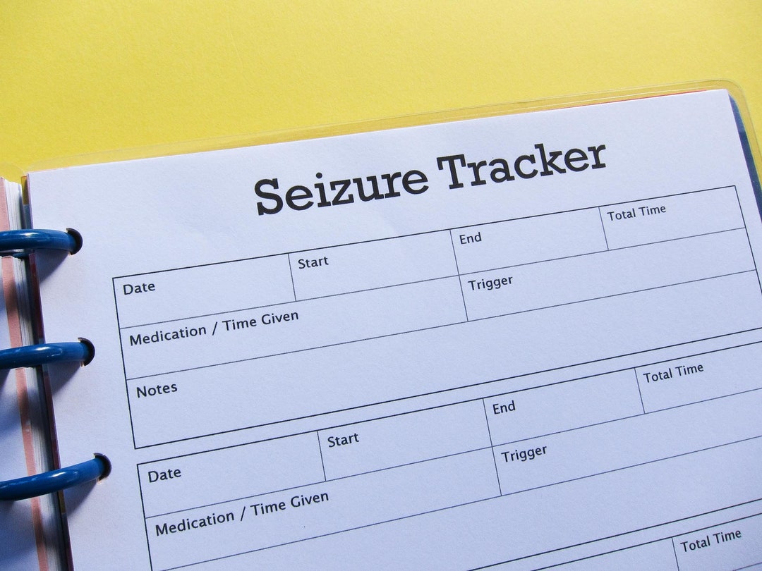 Seizure Tracker Epilepsy Management Chronic Illness Managment Health ...