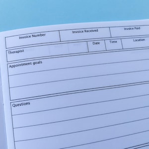 Occupational Therapy Appointment Tracker Notebook 3 Pack - Etsy Australia