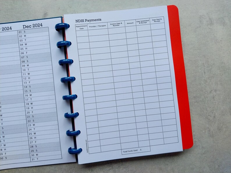 NDIS Invoices Payment, Therapy Diary, Chronic Illness, Health Managment ...