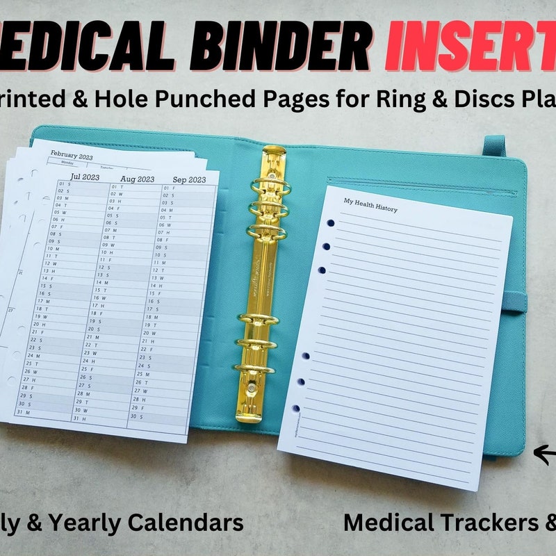 Medical Binder - Etsy
