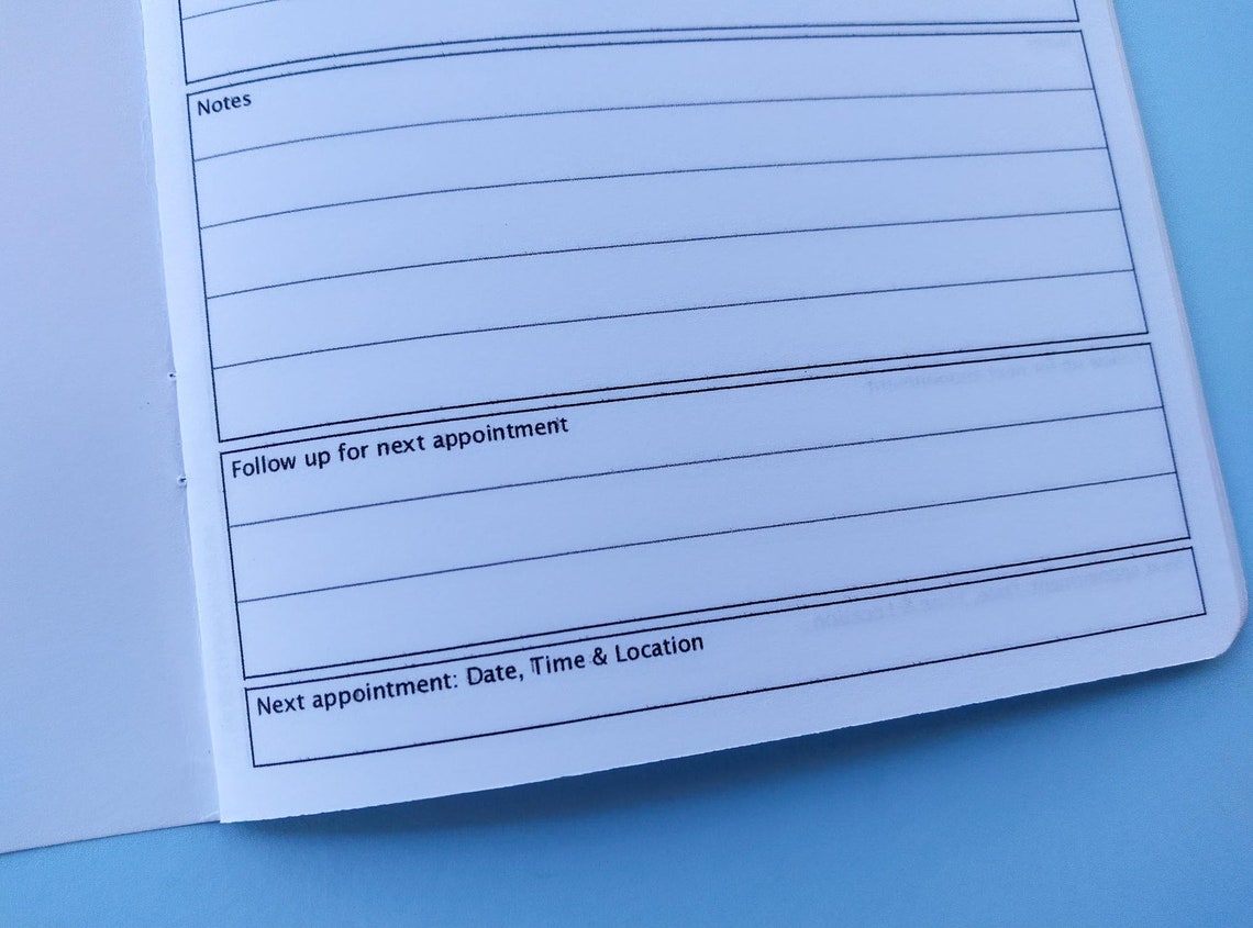 Occupational Therapy Appointment Tracker Notebook for Chronic Illness ...