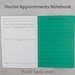 Medical Notebook Bundle - Medical Diary, Doctor Appointment & Symptoms ...