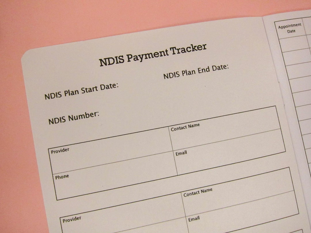 NDIS Payment Tracker NDIS Self Managment Therapy Invoices and Providers ...