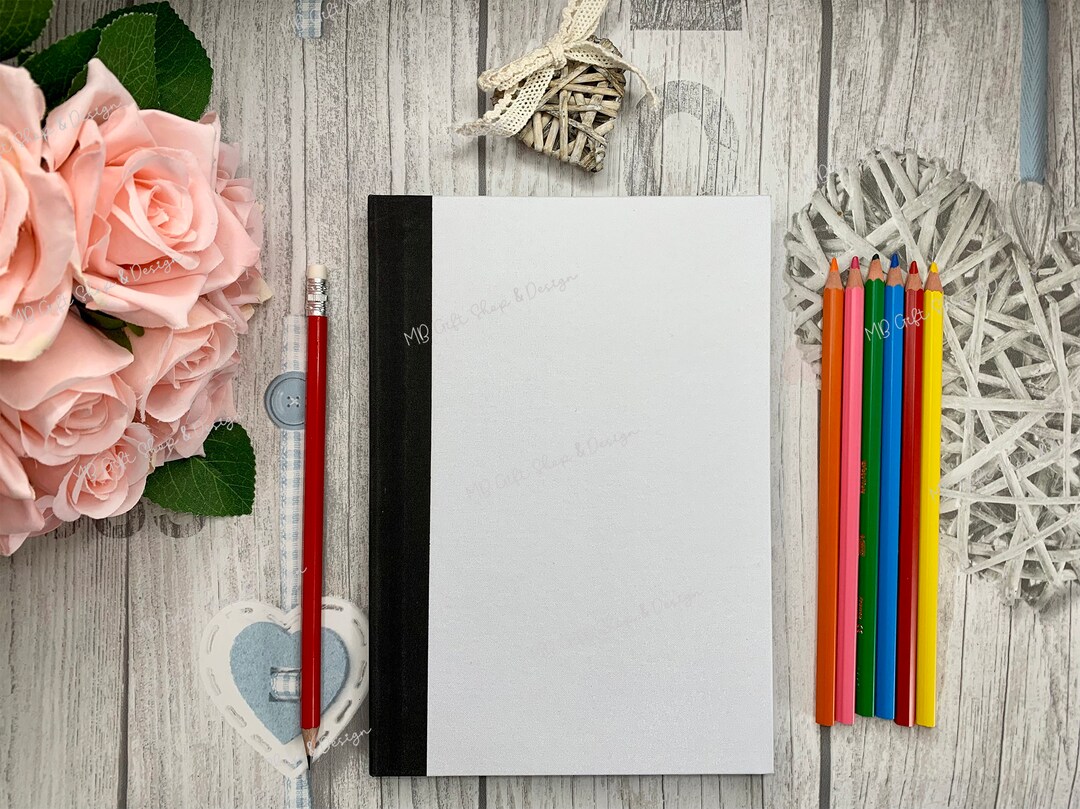 A5 Notepad Mockup - A5 Notebook Mockup - Fabric Notebook Mockup - Real ...