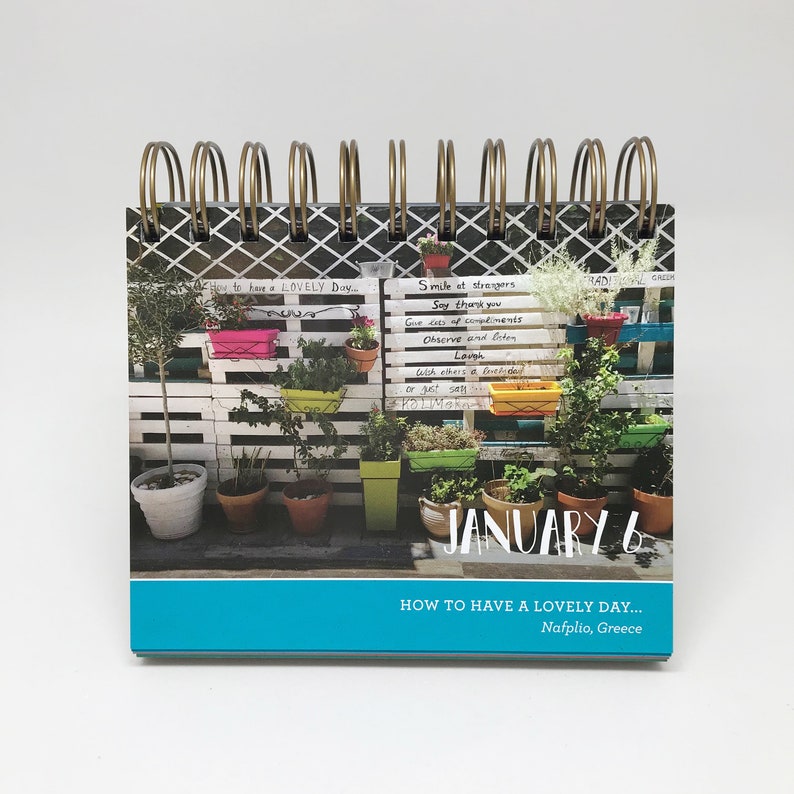 A Daily Inspirational Desktop Calendar With 365 Unique Photos of Wisdom ...