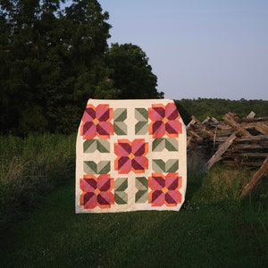 Sunny Blooms Quilt Pattern - PDF - Etsy