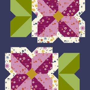 Sunny Blooms Quilt Pattern - PDF - Etsy