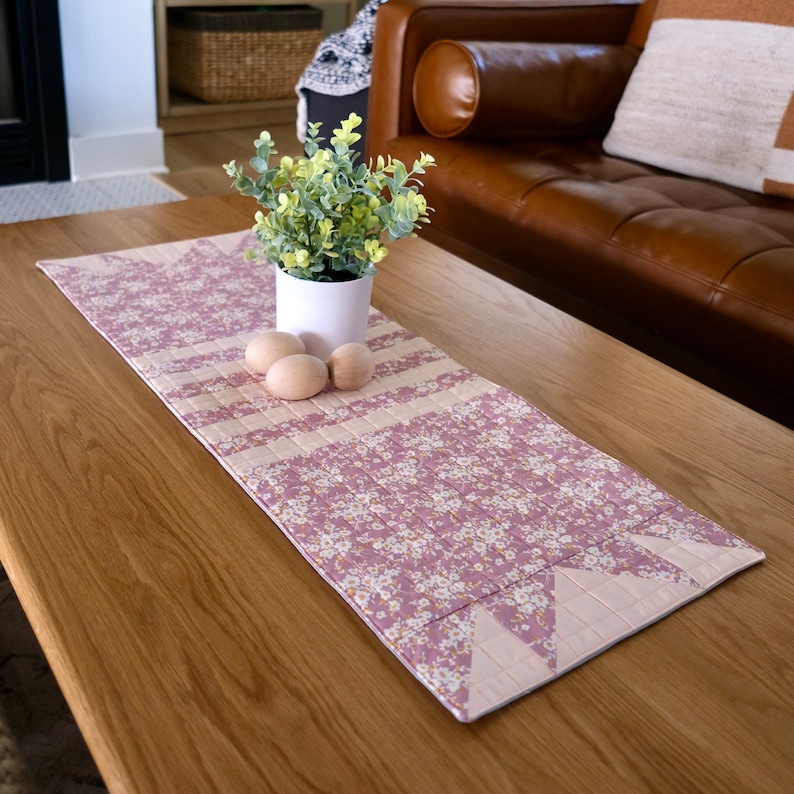 Modern Stripes Table Runner Pattern - PDF - Etsy