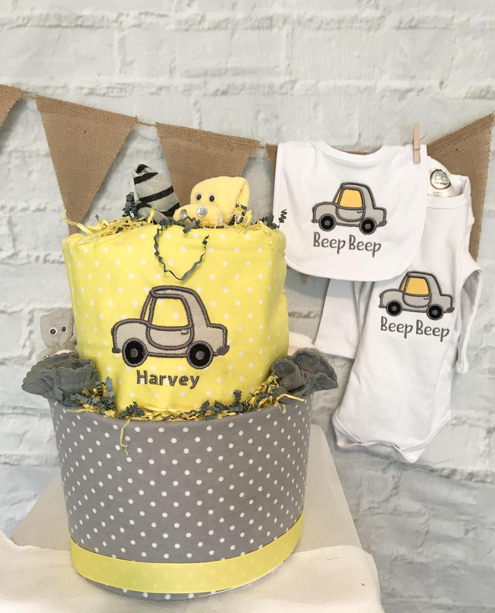 Cars diaper cake unique baby shower favor Baby shower decor | Etsy