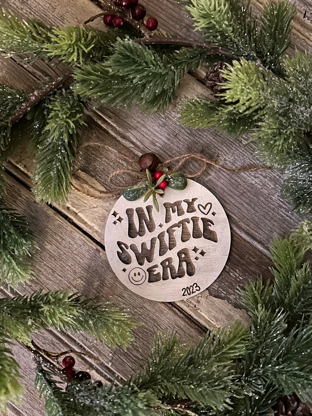 In My Swiftie Era Inspired Christmas Ornament. Lasered Replica ...
