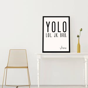 yolo typography