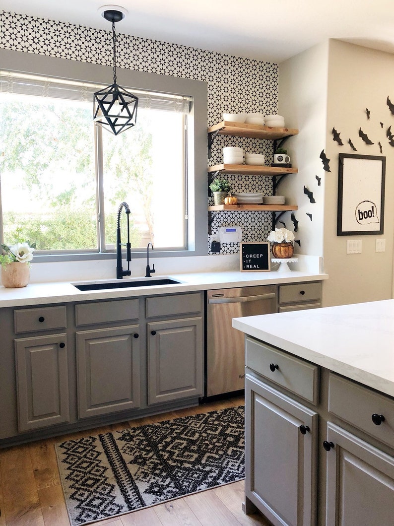 BOO Modern Halloween Premium Print - Etsy