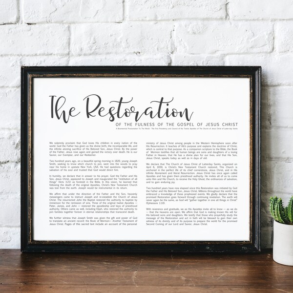 Proclamation - Etsy