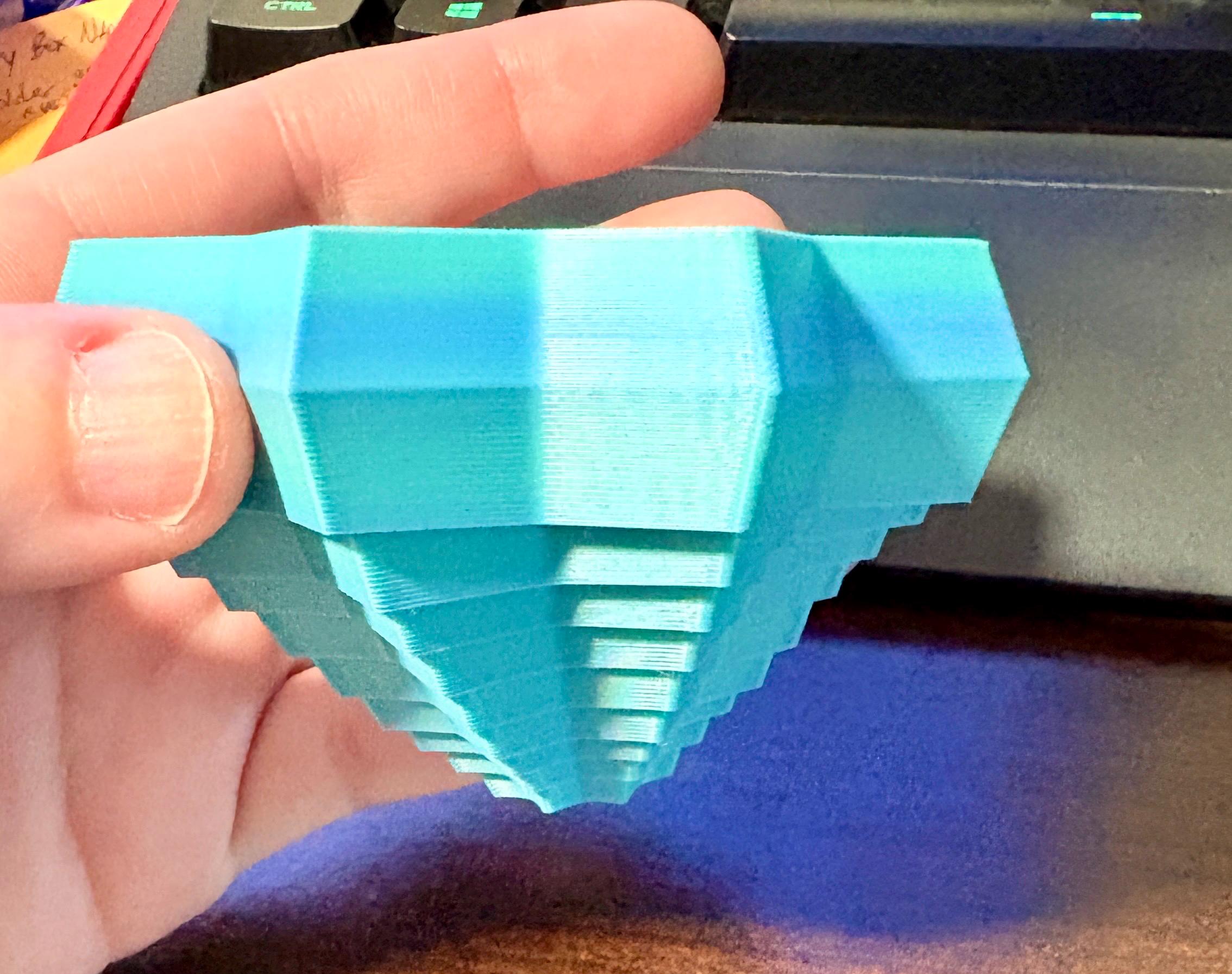 3D Printed Kinetic Star Fidget Toy | Geometric Desk Decor - Etsy