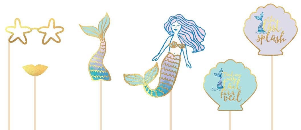 Fiesta de la sirena en el go paquete 8 pc colección - Etsy España
