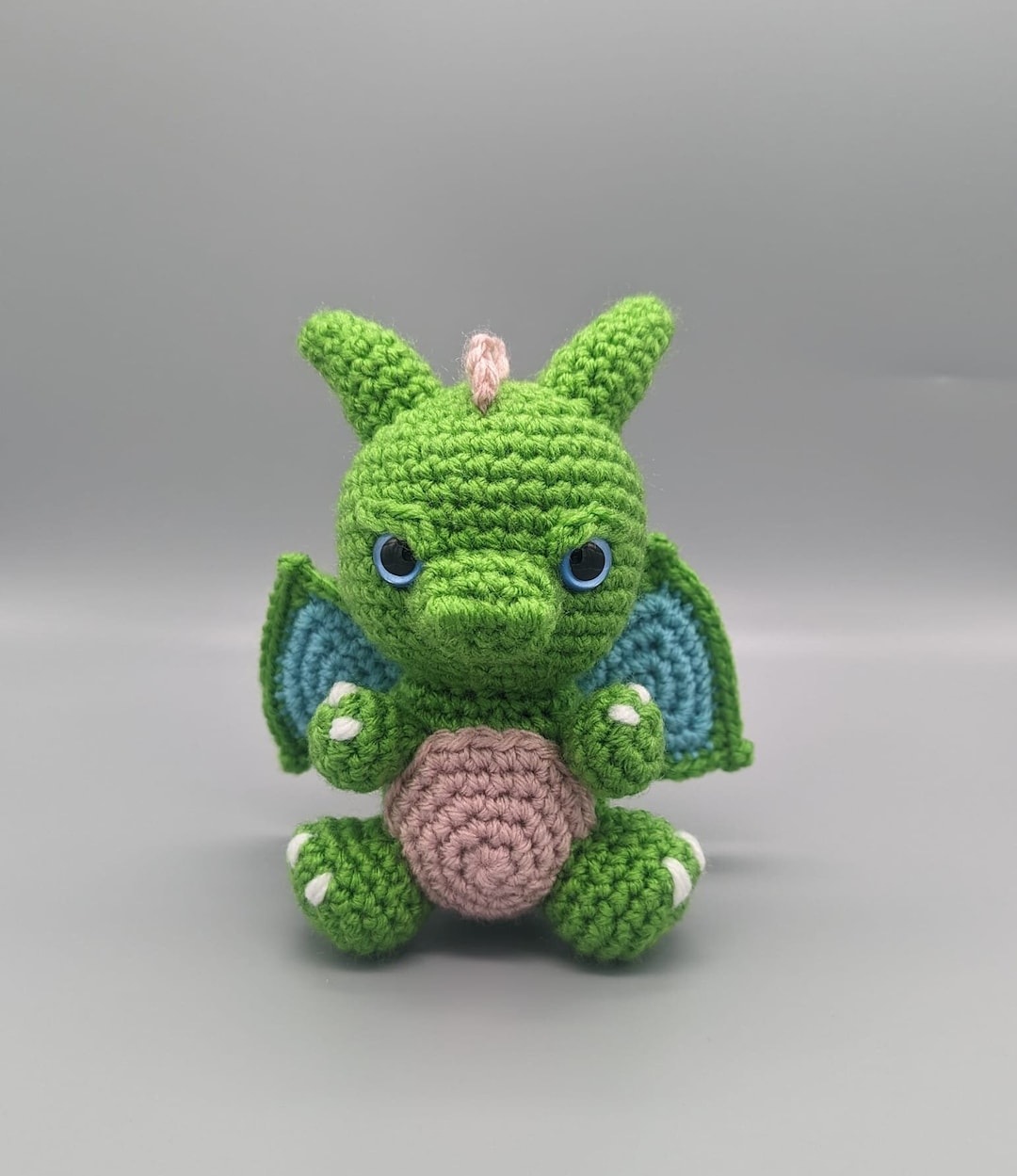 DIGITAL PATTERN ONLY Chibi Dragon Amigurumi Pattern - Etsy