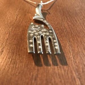 Crazy Cat Lady Calico Silverware Jewelry Fork Jewelry - Etsy