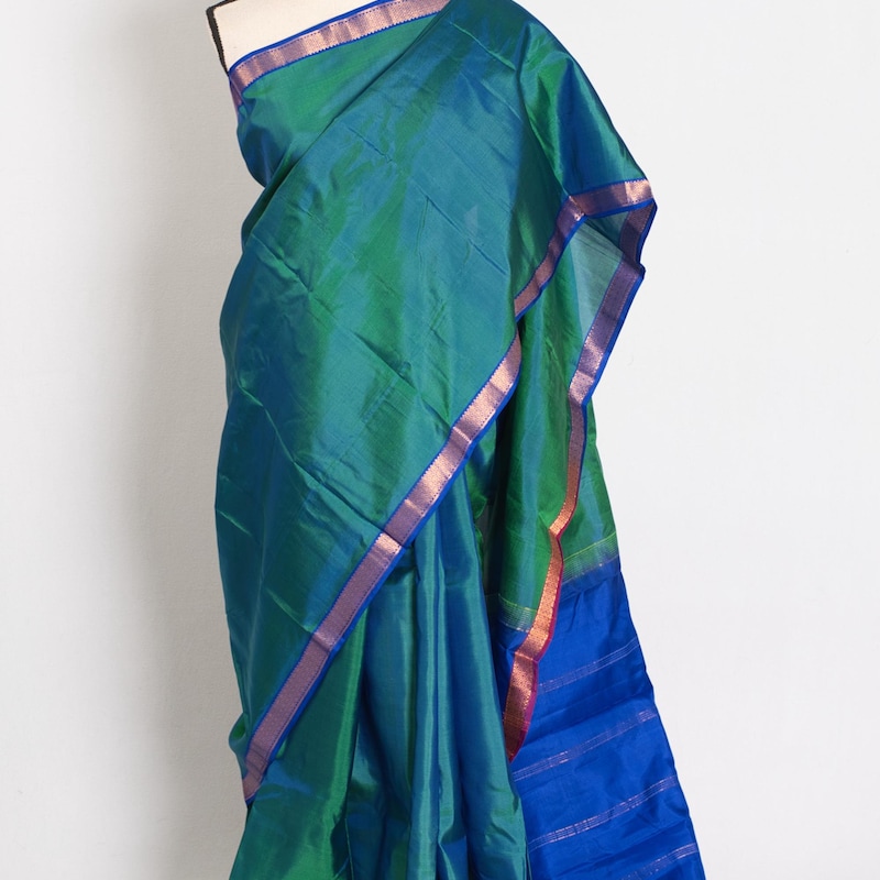 Silk Mark Kanchi Saree - Etsy