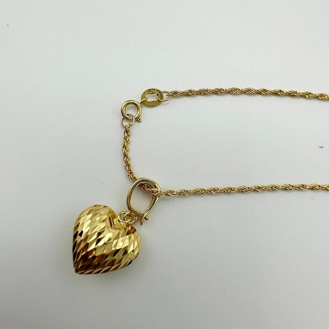 Genuine 18K Gold Solid Rope Chain, Stamped Au750, 75% of Gold, 18K ...