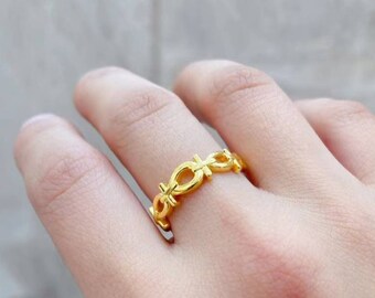 Pure Gold Ring | Etsy