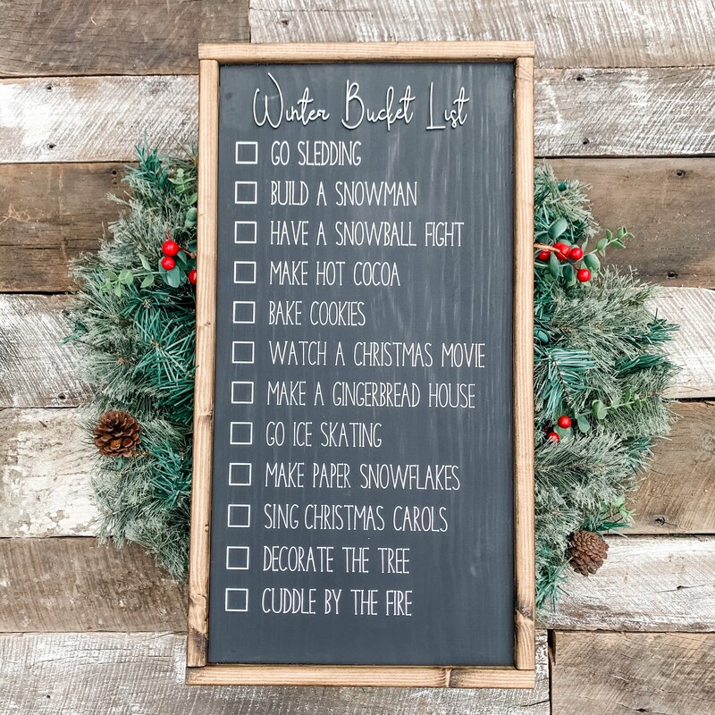 Bucket List - Etsy
