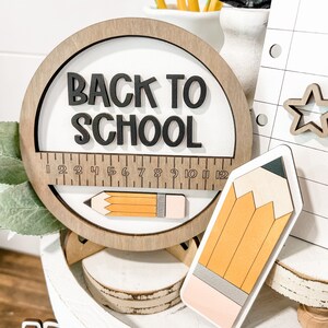 Back to School Decor | Back to School Tier Tray Decor | Fall Tier Tray ...
