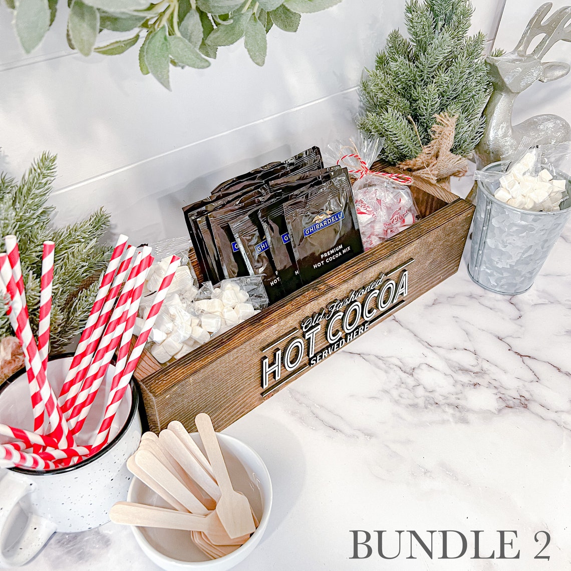 Hot Cocoa Bar Hot Cocoa Bar Sign Hot Cocoa Station Hot - Etsy