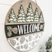 Winter Door Hanger | Winter Door Sign | Winter Door Decor | Christmas ...