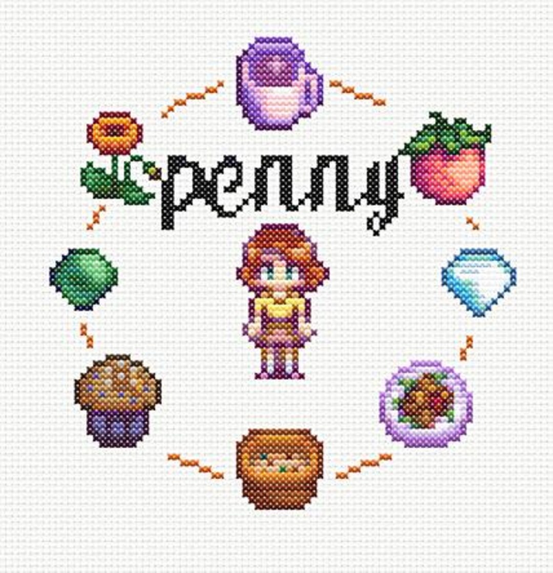 Penny Stardew Valley Cross Stitch Pattern - Etsy