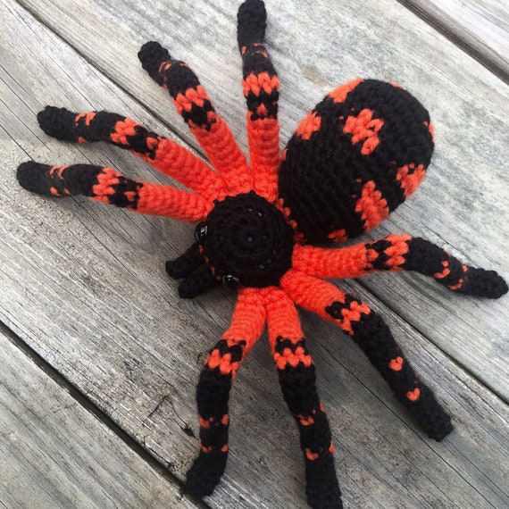 Plush Spider Tarantula Panama Pink Lava Spider | Etsy