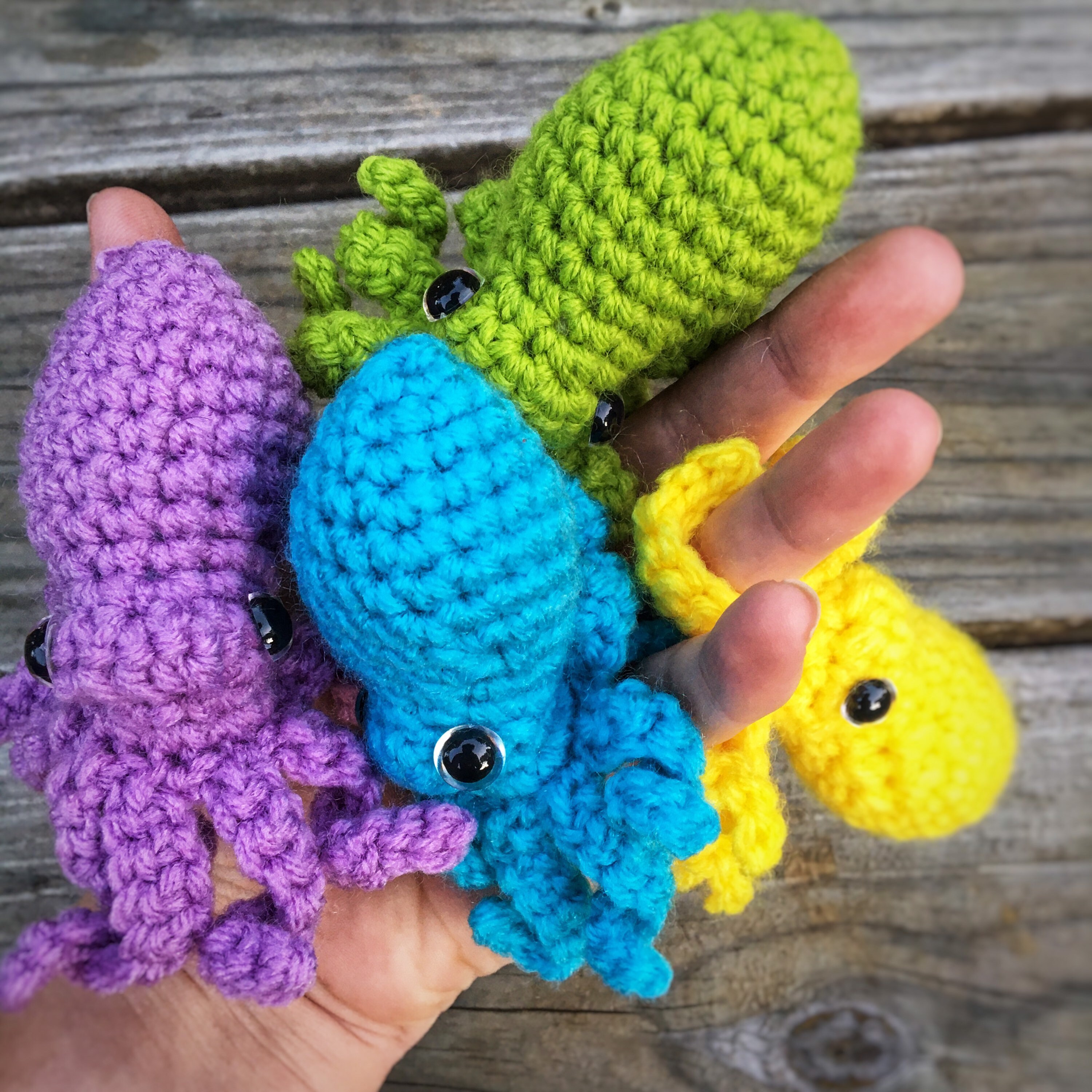 Tiny Octopus Keychain Stuffie - Etsy