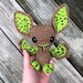 Fruit Bat Kiwi Amigurumi Stuffie - Etsy