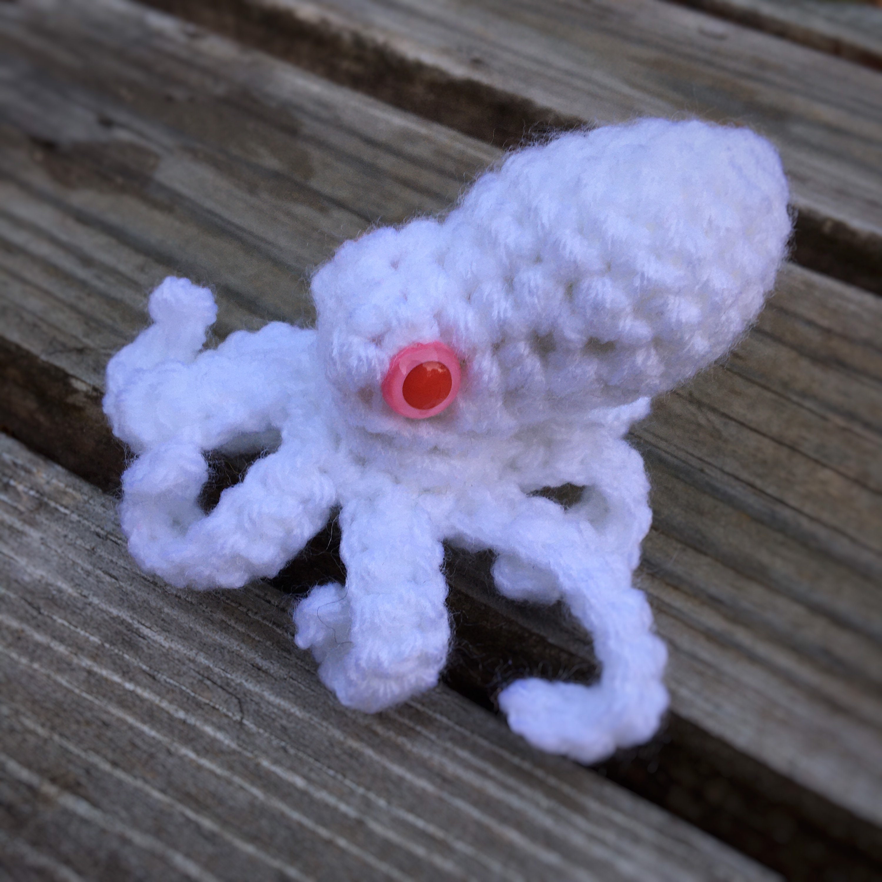 Tiny Octopus Keychain Stuffie - Etsy