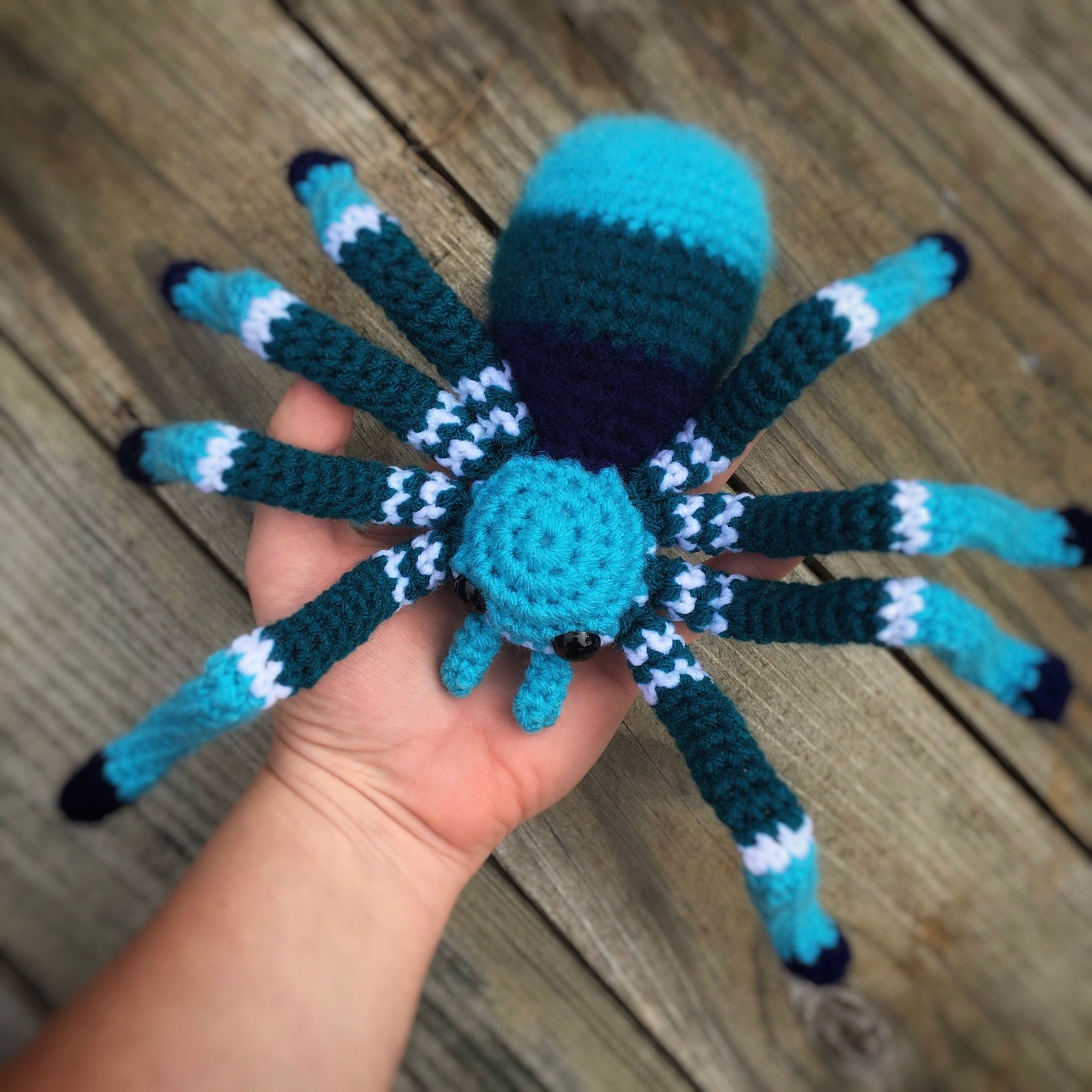 Plush Spider Tarantula Cobalt Blue - Etsy