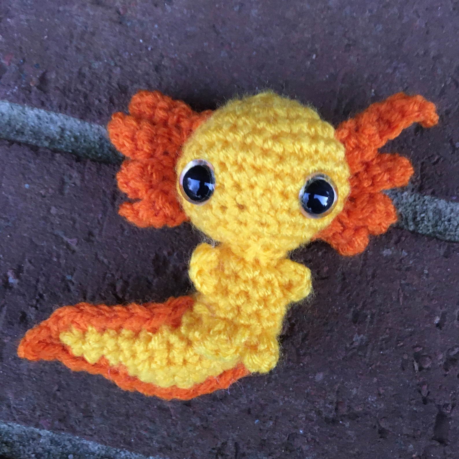 Tiny Axolotl Keychain Stuffie - Etsy
