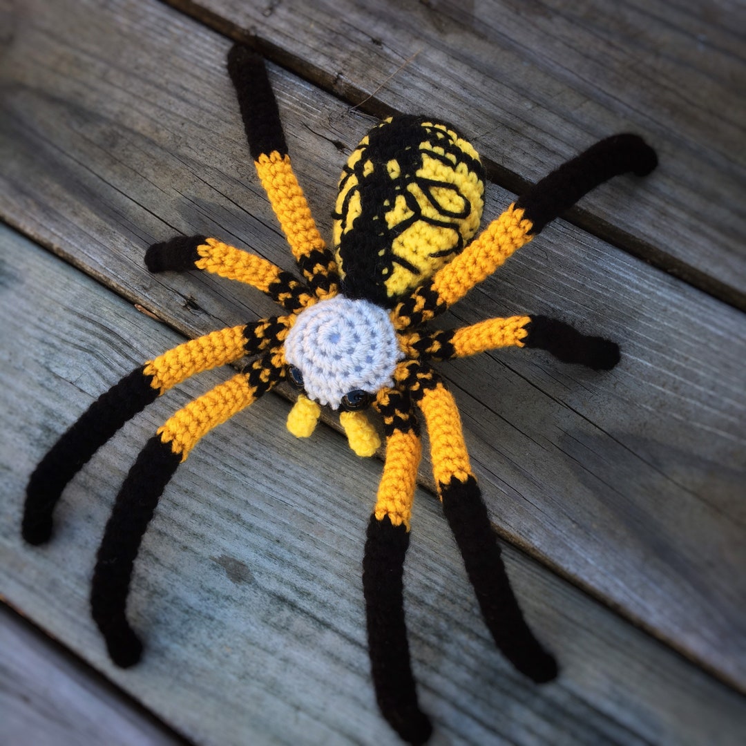 Plush Spider Orb-weaver - Etsy